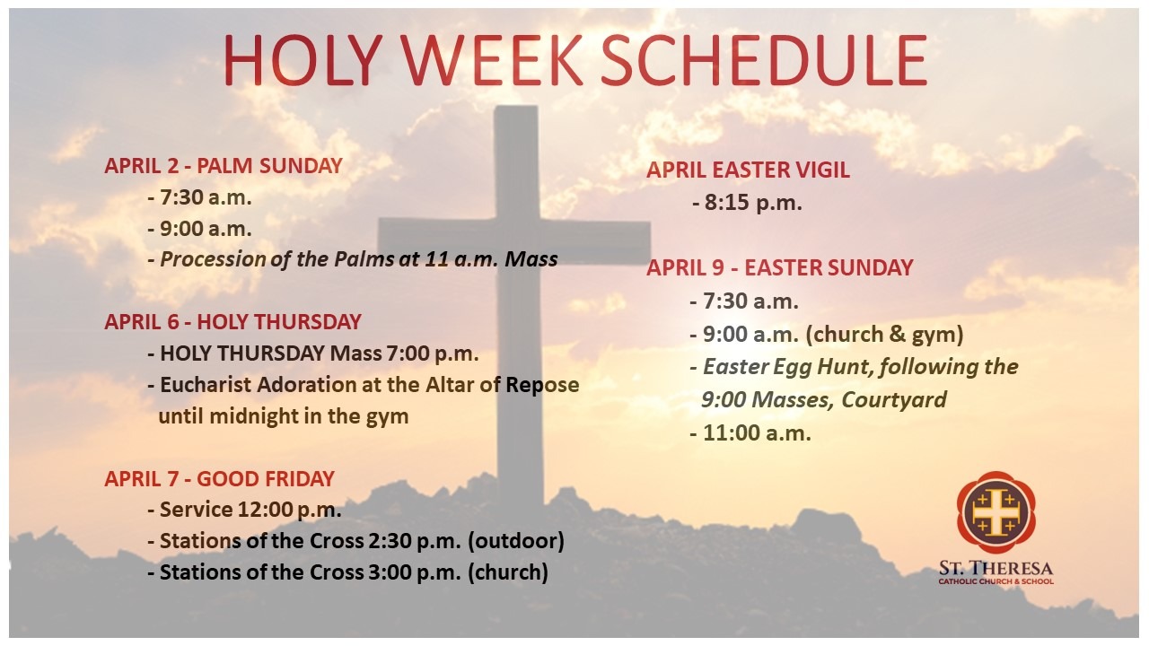 Join Us for Mass | St. Theresa Catholic Church | Austin, TX