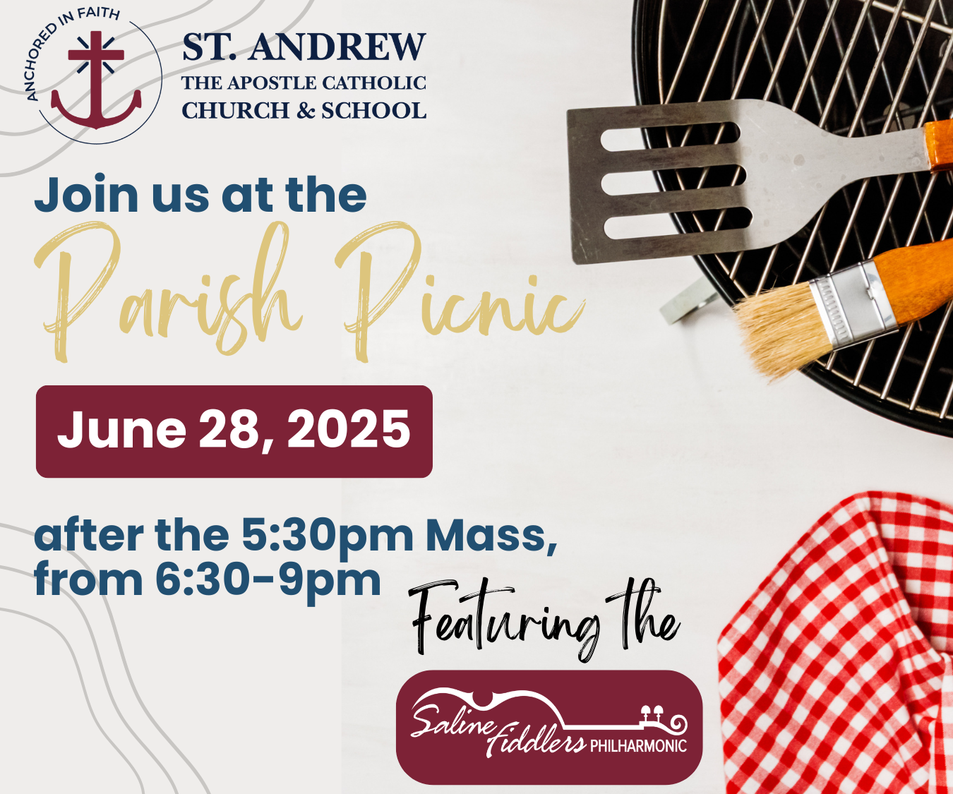 Upcoming Parish Events & Announcements - St. Andrew the Apostle ...