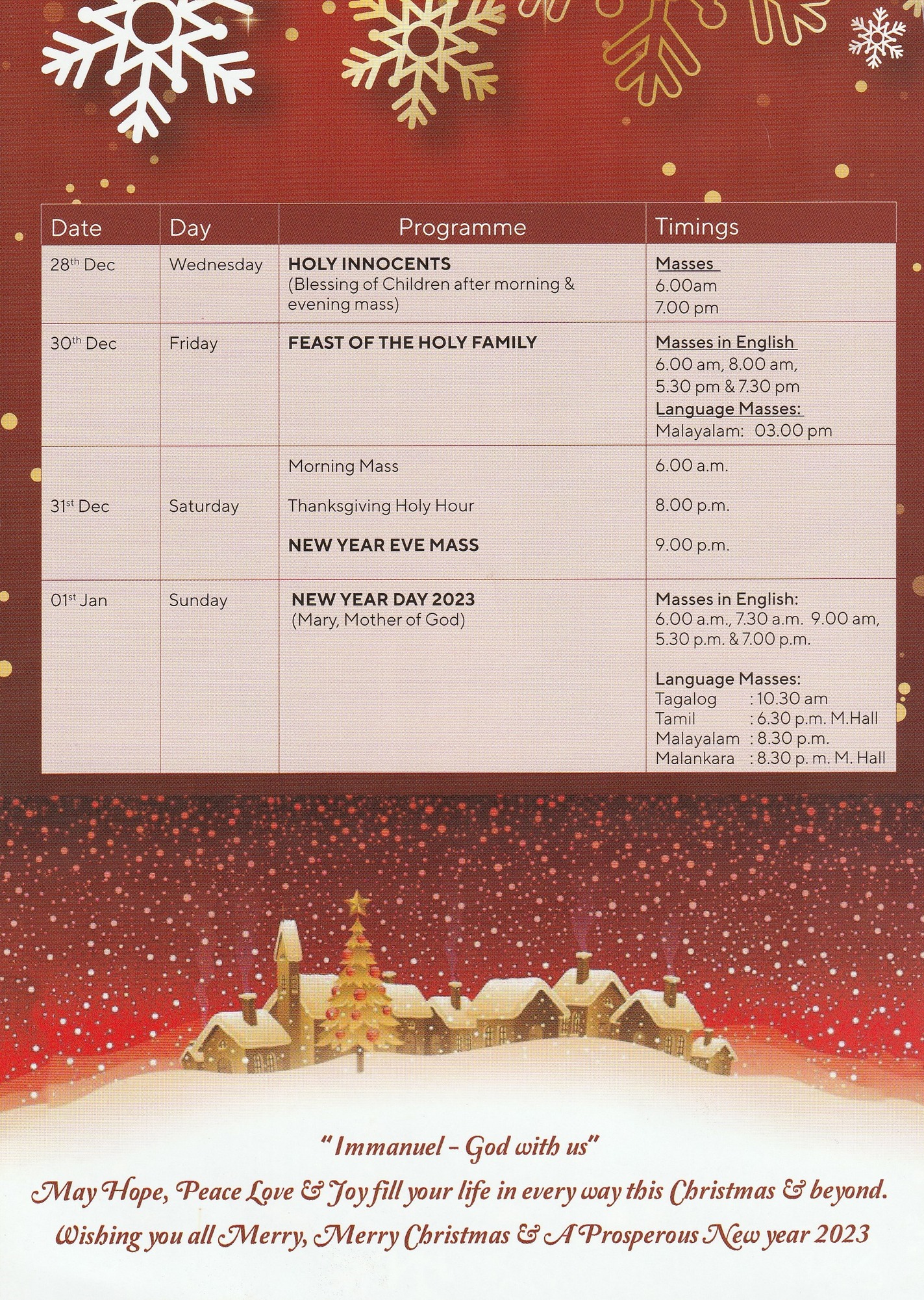 Sts. Peter and Paul Catholic Church - Ruwi, Muscat