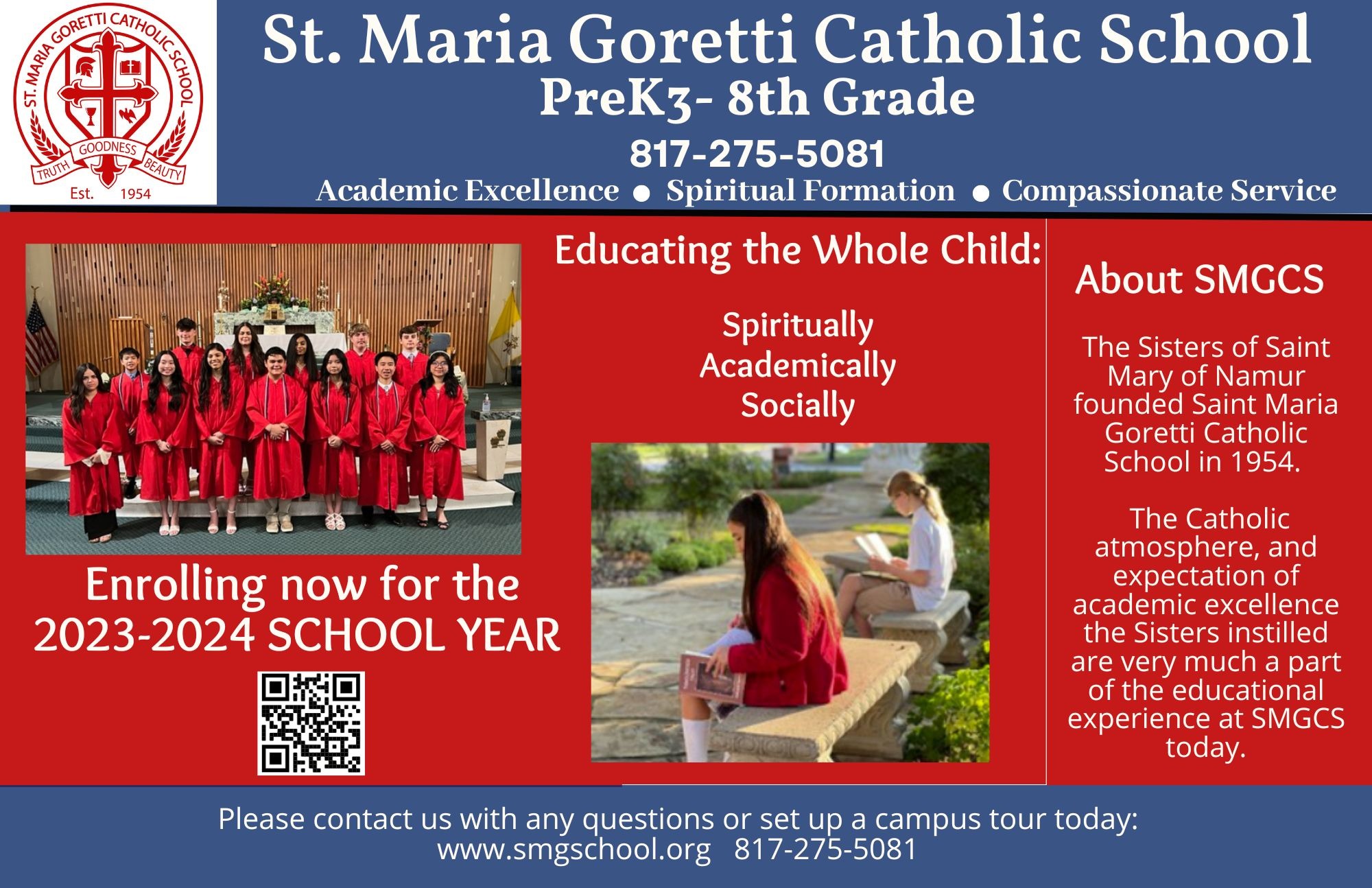 Saint Maria Goretti Catholic School - Arlington, TX