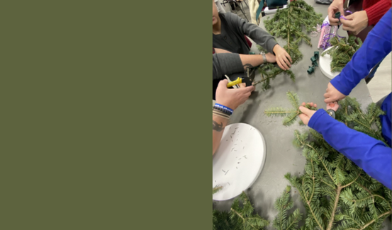 Family Advent Wreath Making - St. Stephens Church - Kearny, NJ