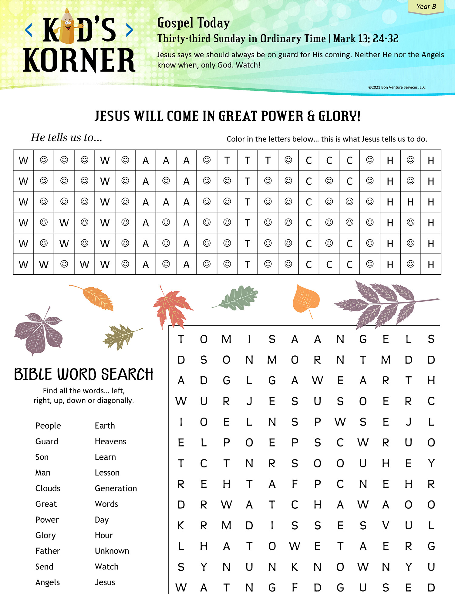 Church of Saint Leo the Great | Children's Corner | Lincroft, NJ