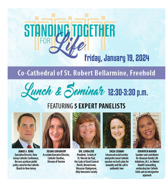 Standing Together for Life - Diocese of Trenton - Lawrenceville, NJ