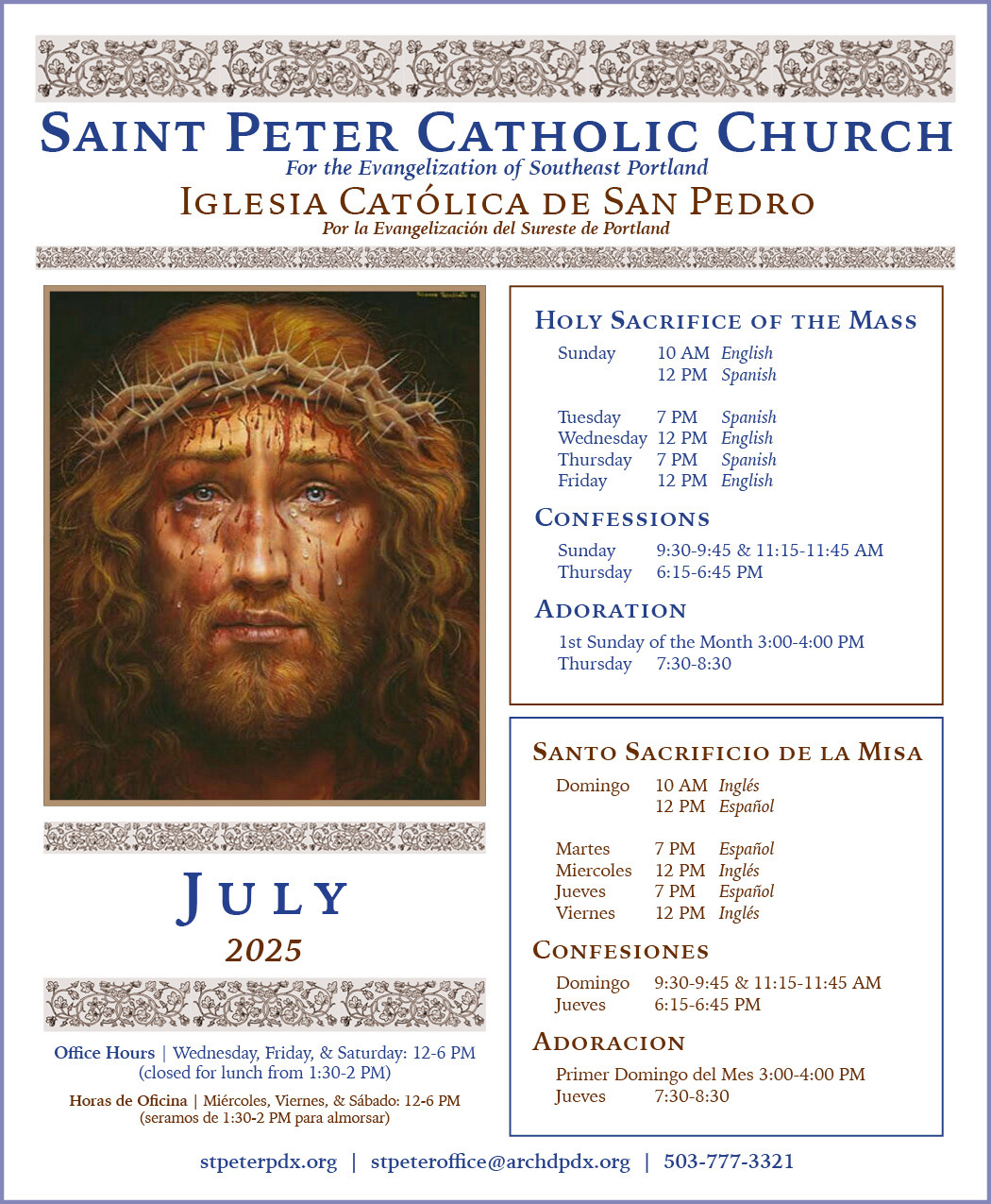 Bulletin | St. Peter Parish | Portland, OR