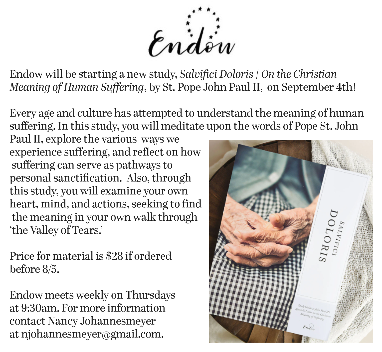 St. Mark the Evangelist | ENDOW Study: Salvifici Doloris- On the ...