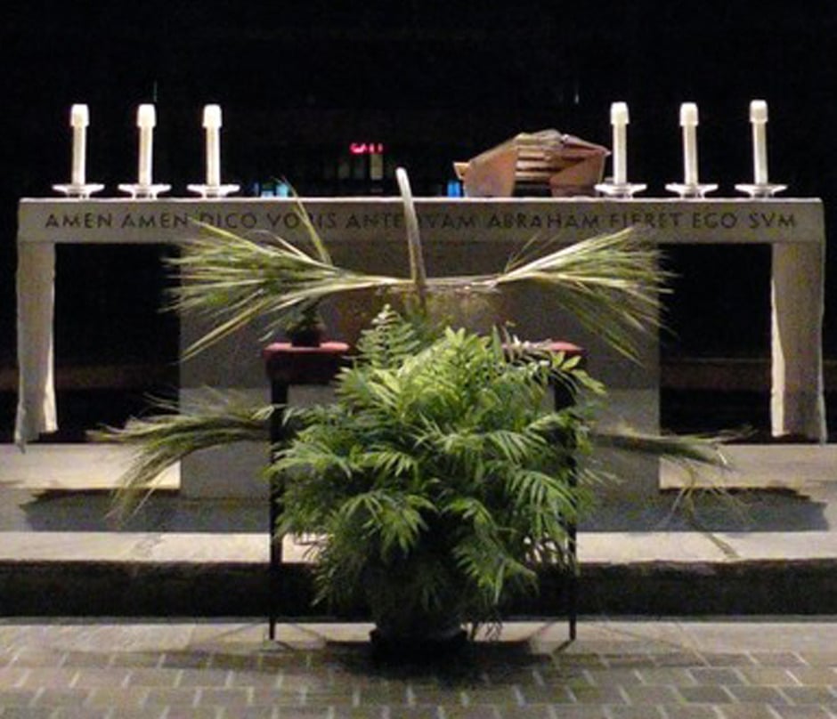 The Holy Triduum at Portsmouth