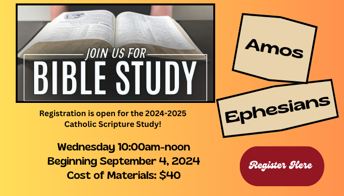 Catholic Scripture Study | Christ The Redeemer Catholic Church ...