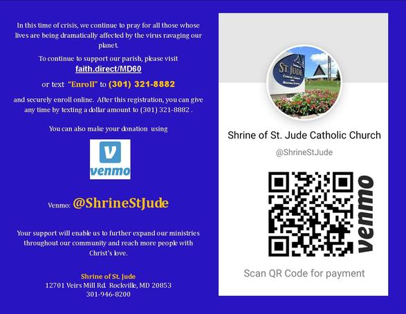 Weekly Offerings - Shrine of St. Jude Catholic Church - Rockville, MD