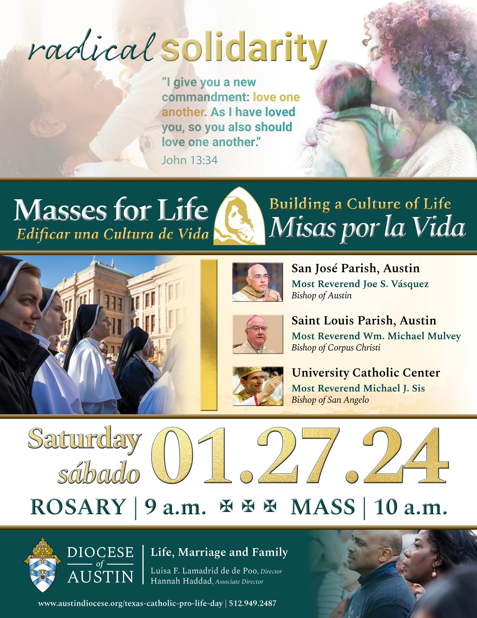 Texas Catholic Pro-Life Day - Diocese of Austin - Austin, TX