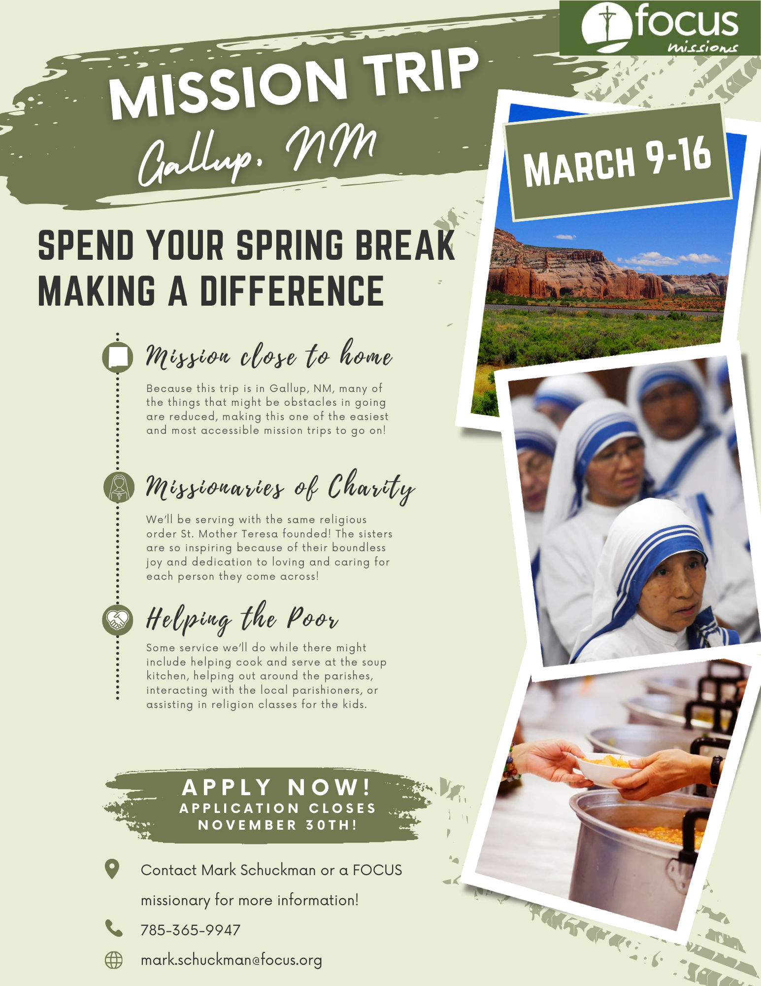 Mission Trip Opportunities - Holy Trinity Catholic Newman Center ...