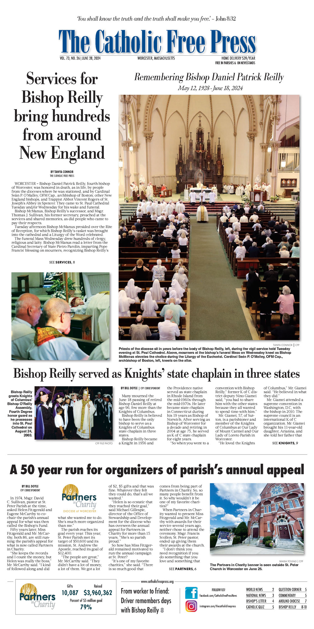 The Catholic Free Press, Roman Catholic Diocese of Worcester ...