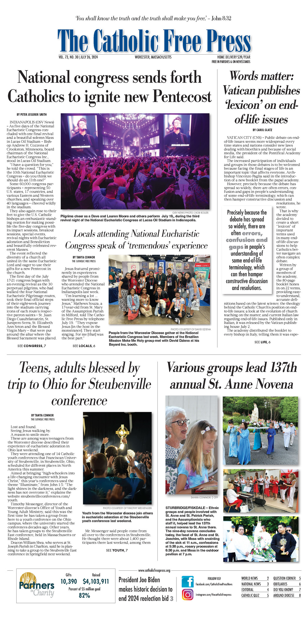 The Catholic Free Press, Roman Catholic Diocese of Worcester ...