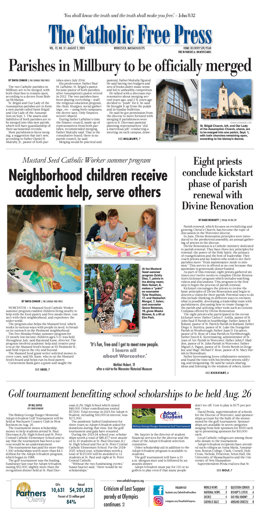 The Catholic Free Press, Roman Catholic Diocese of Worcester ...