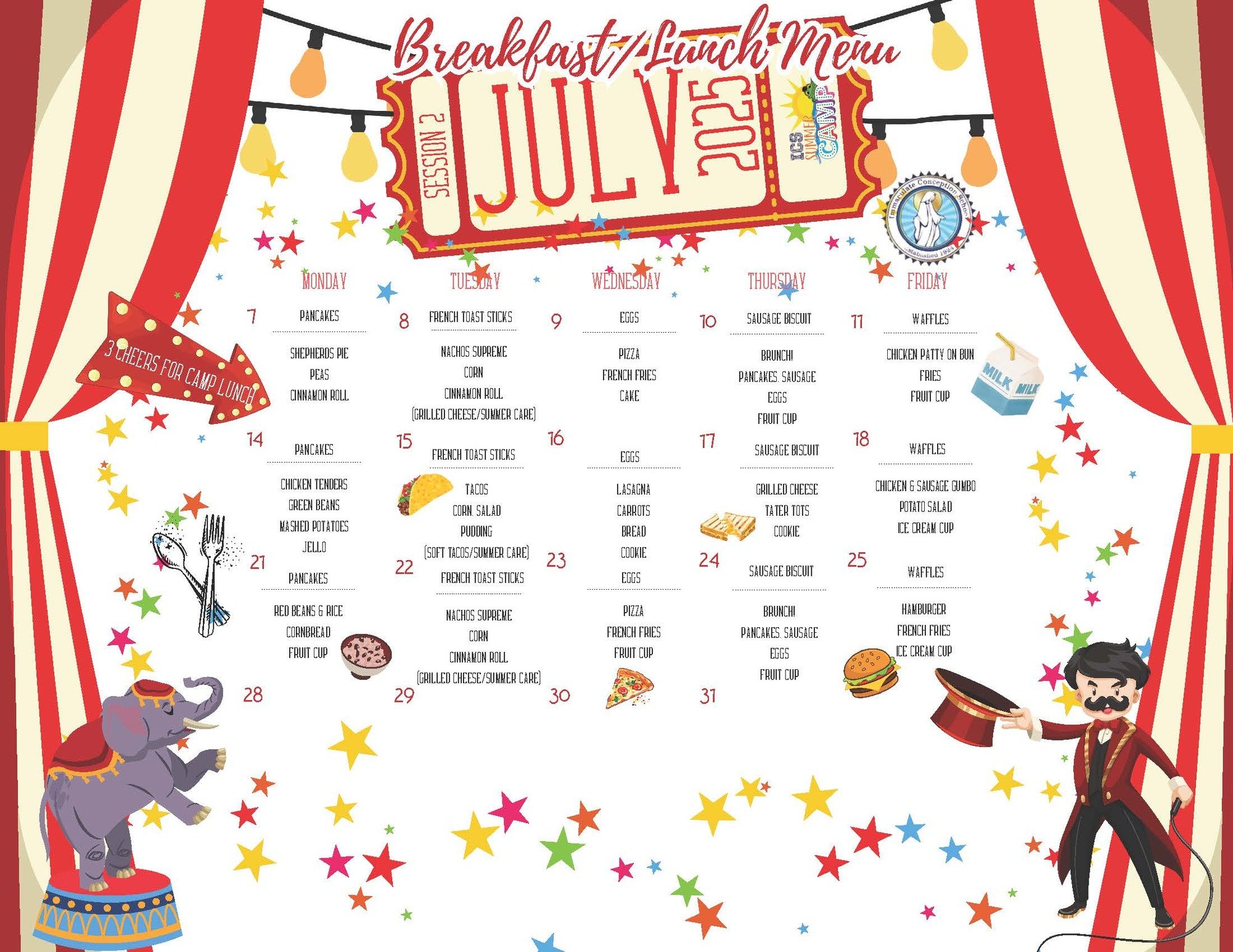 Summer Camp - Immaculate Conception School - Marrero, LA