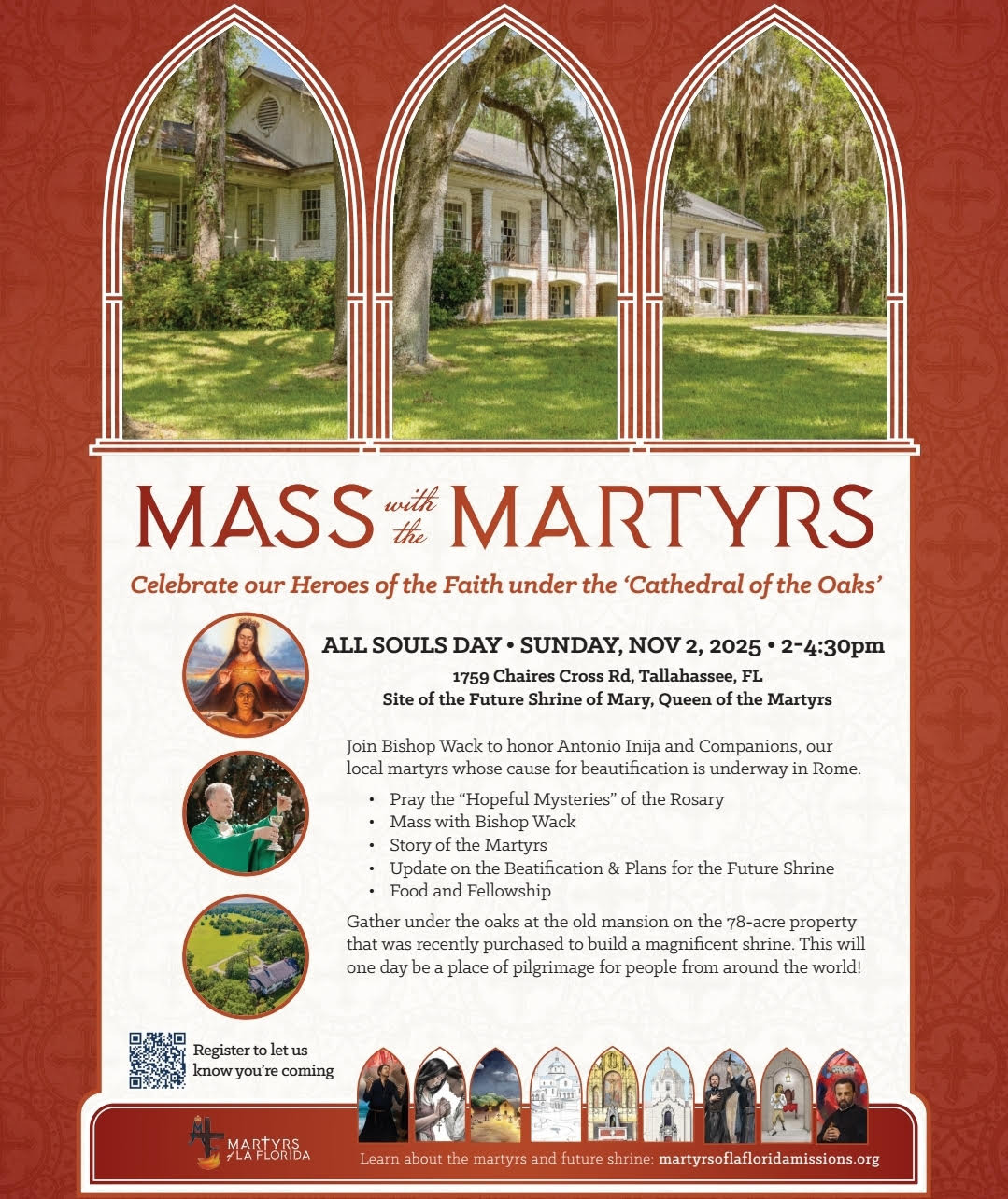 Martyrs of La Florida Missions - Tallahassee, FL