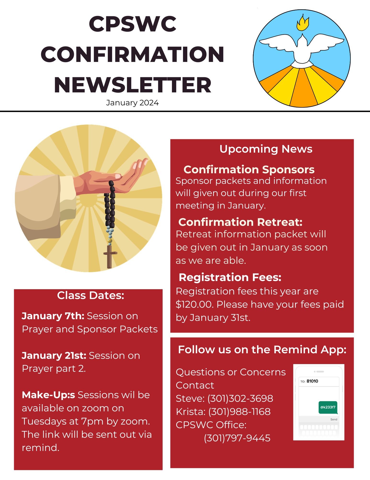 Faith Formation for Children and Youth - The Catholic Parishes of South ...