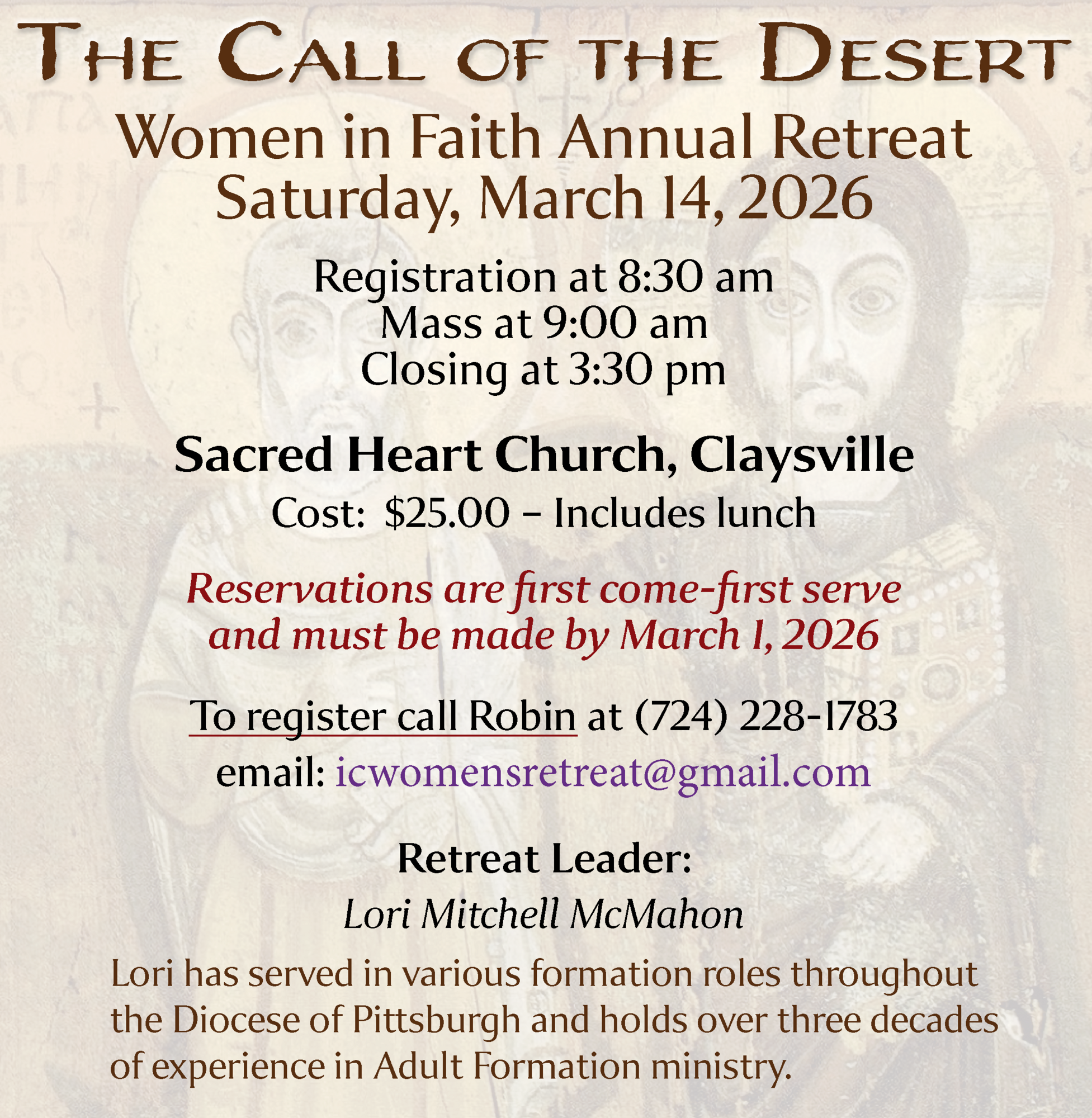 Saint James Parish and Saint Katharine Drexel Parish - Women in Faith ...