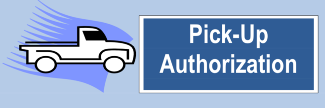 Pick-Up Authorization - St. Anthony Catholic School - Gretna, LA
