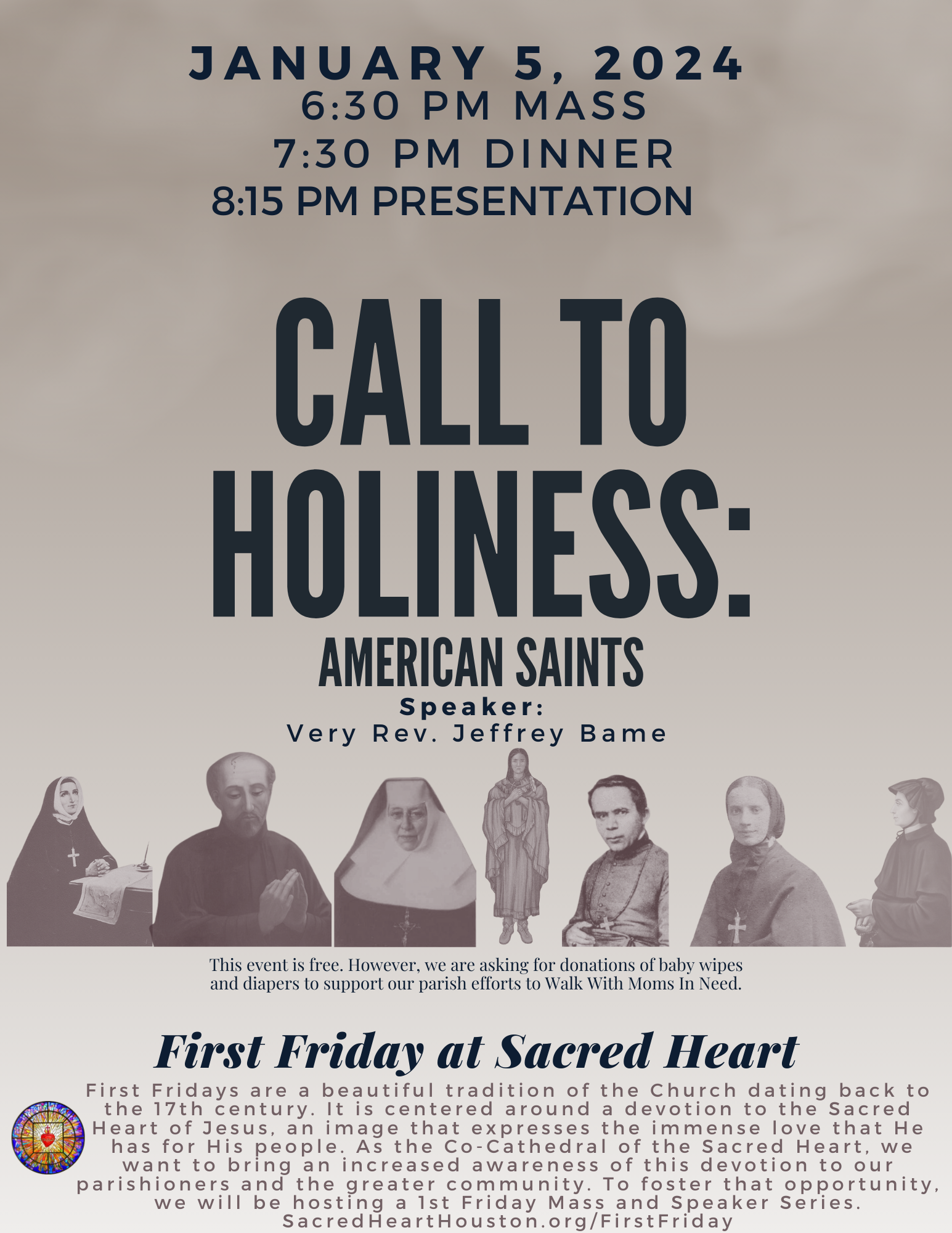 First Fridays | Co-Cathedral of the Sacred Heart | Houston, TX