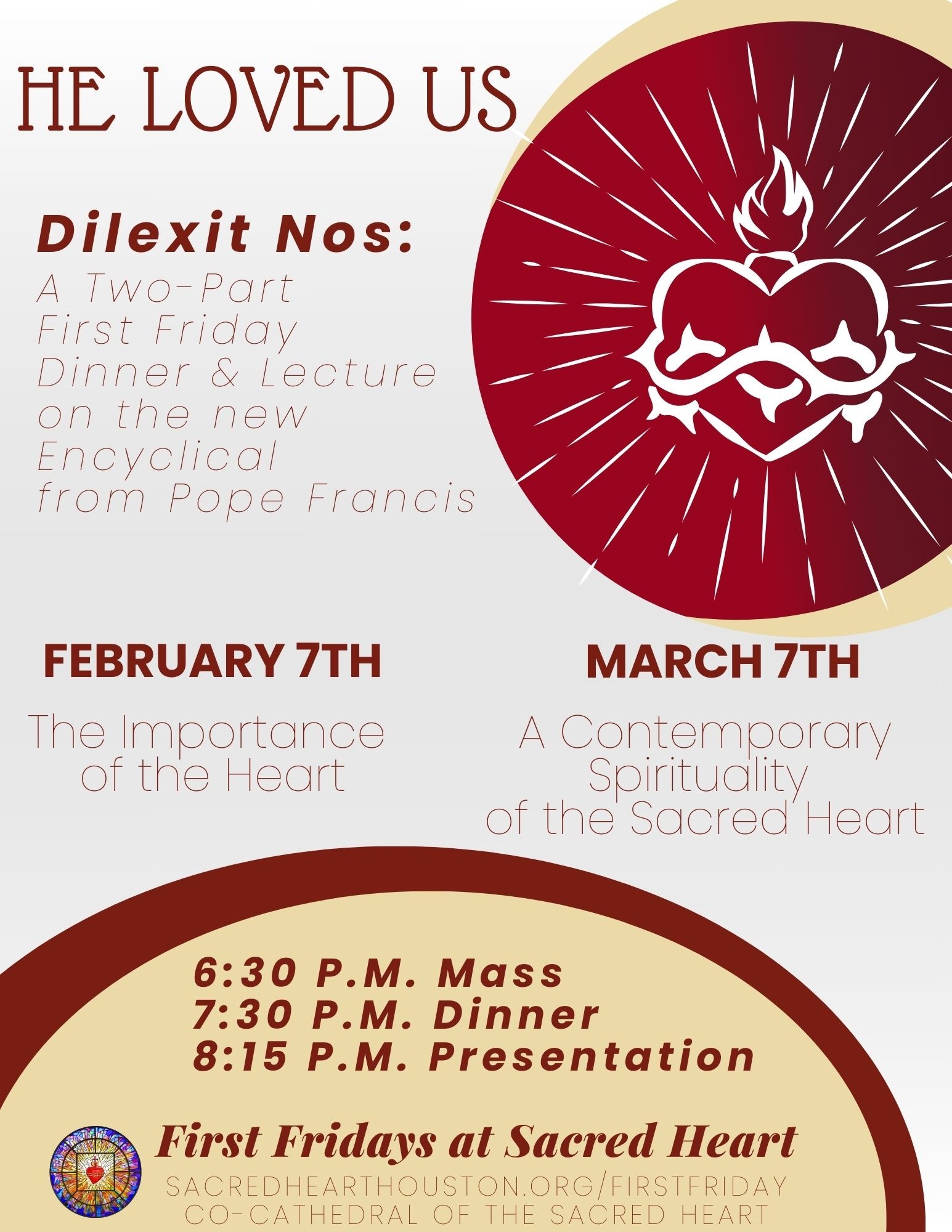 First Fridays | Co-Cathedral of the Sacred Heart | Houston, TX