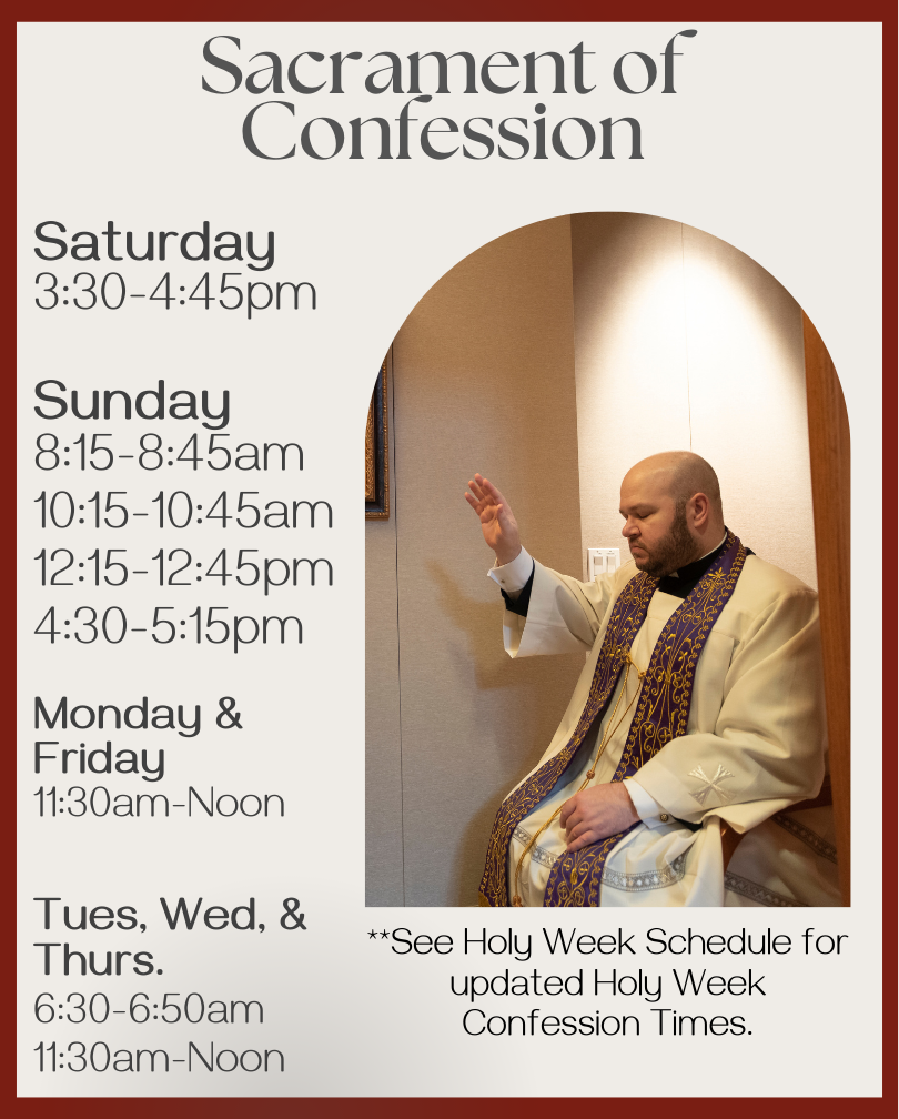 Confession | Co-Cathedral of the Sacred Heart | Houston, TX