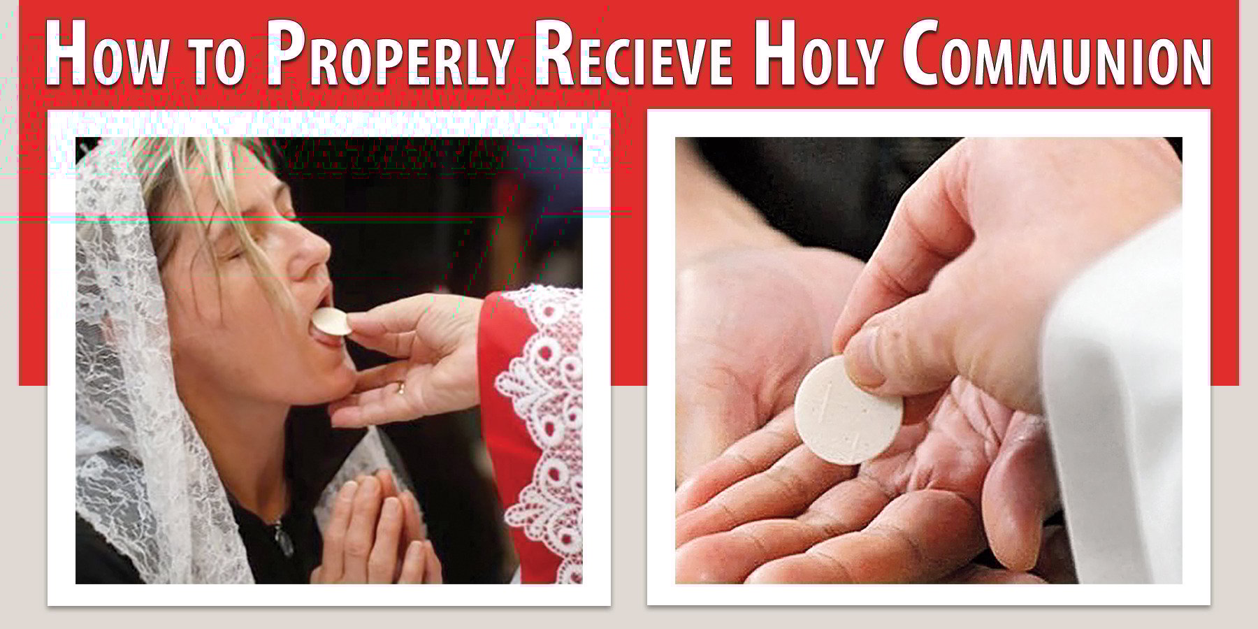 HOW TO PROPERLY RECEIVE Holy COMMUNION - St. Anne Catholic Church ...