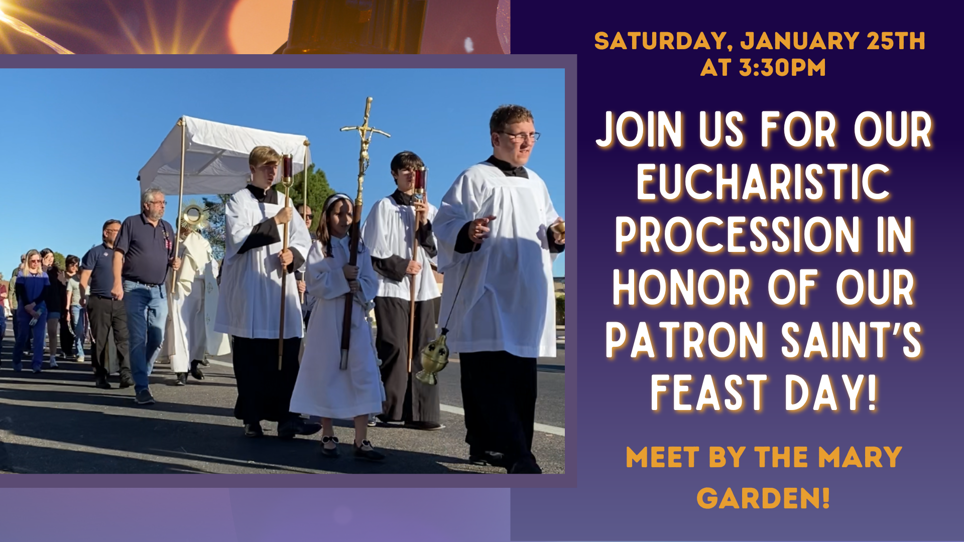 St. Timothy Feast Day Celebration 2025 - St. Timothy Catholic Church ...