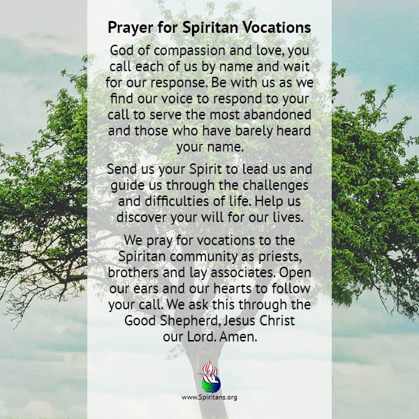 Take a Journey with the Spiritans for National Vocation Awareness Week ...