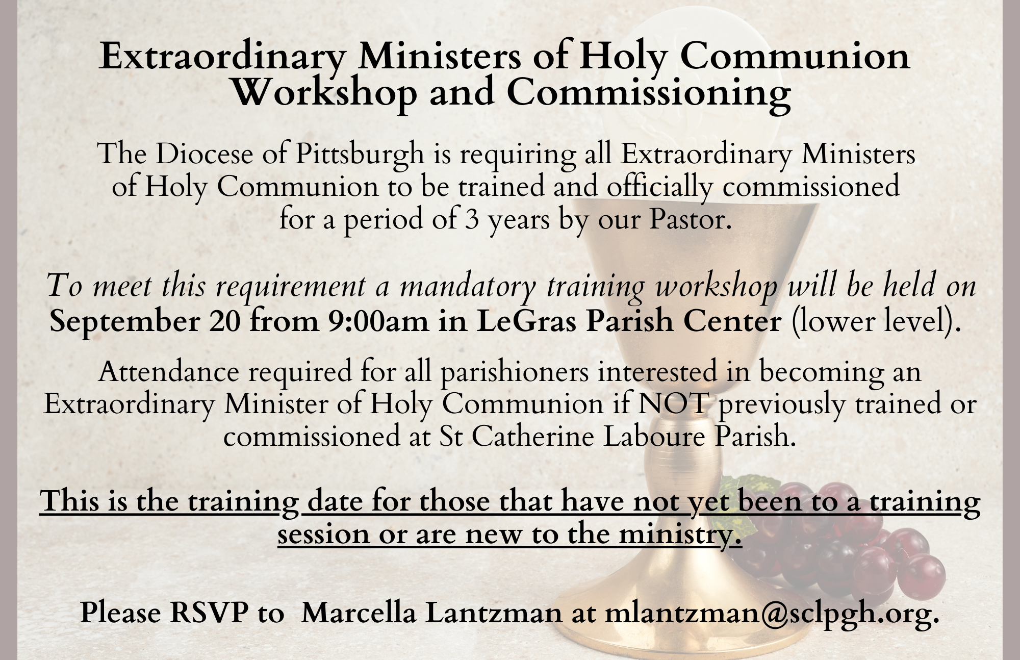 St. Catherine Labouré Catholic Parish - South Park/Upper Saint Clair, PA