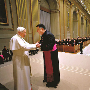 In his column Bishop Checchio shares his memories of Pope Benedict ...