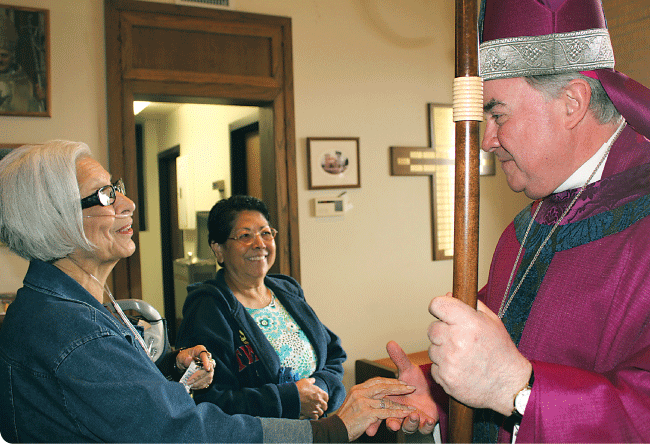 Bishop Mulvey on pilgrimage to Rural parishes and missions | Diocese of ...
