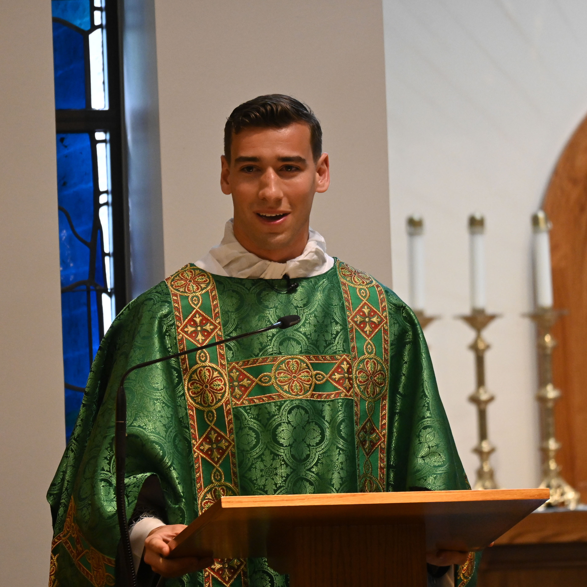 Deacon Danny's First Mass - St. John Neumann Catholic Church ...