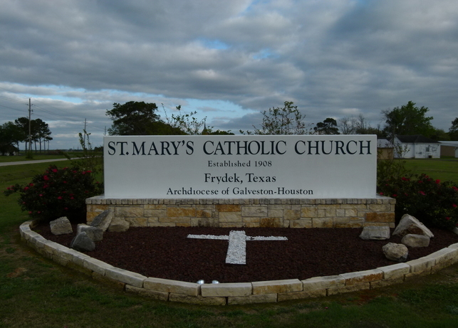 PHOTOS - St. Marys Catholic Church - Frydek, TX