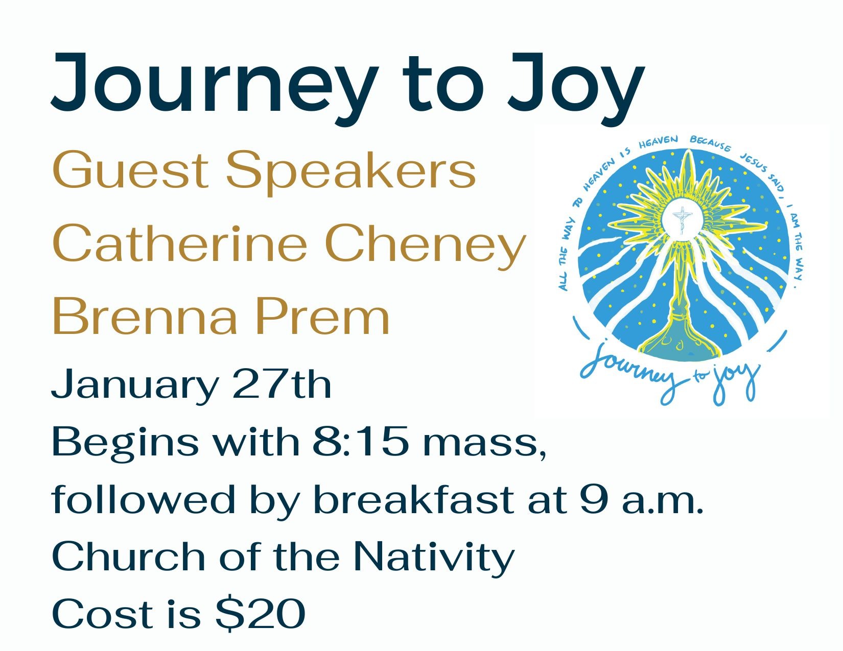 Journey to Joy Women's Retreat - Church of the Nativity - Leawood, KS
