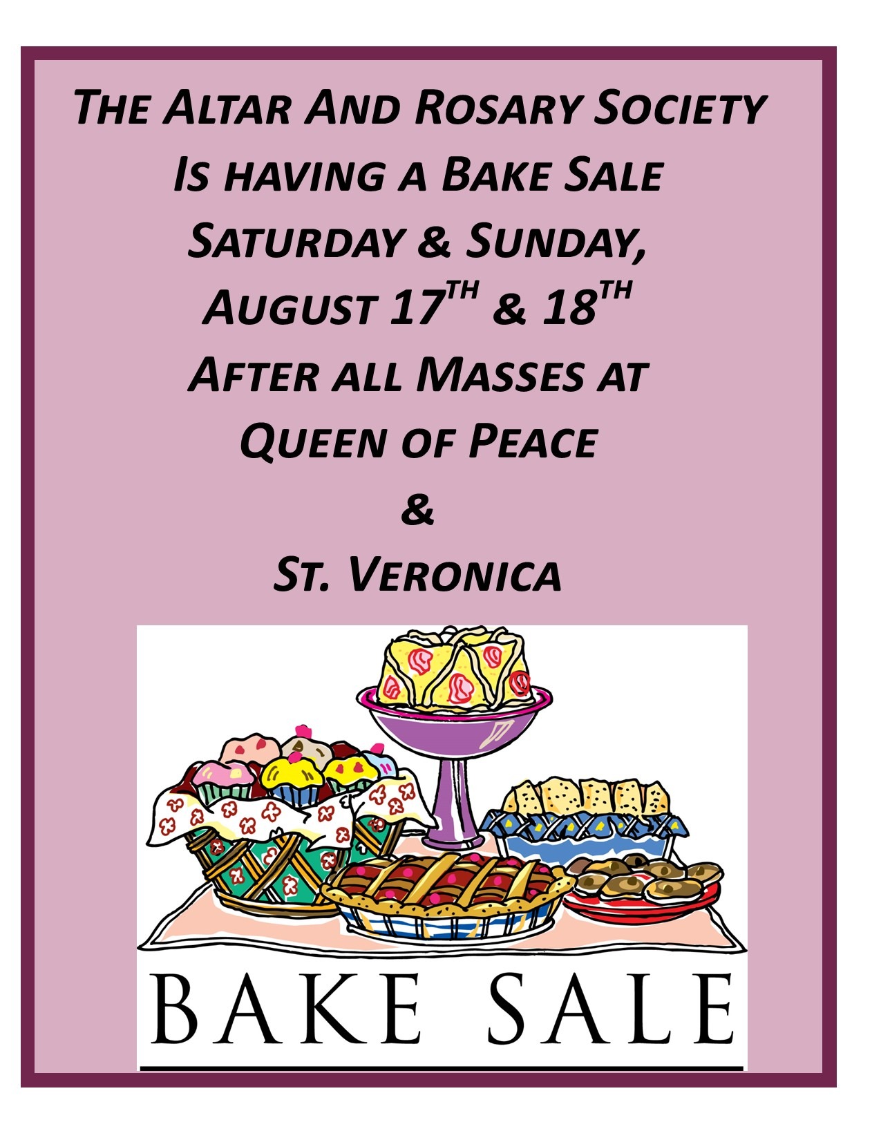 The Parish of Blessed Virgin Mary, Queen of Peace & St. Veronica ...