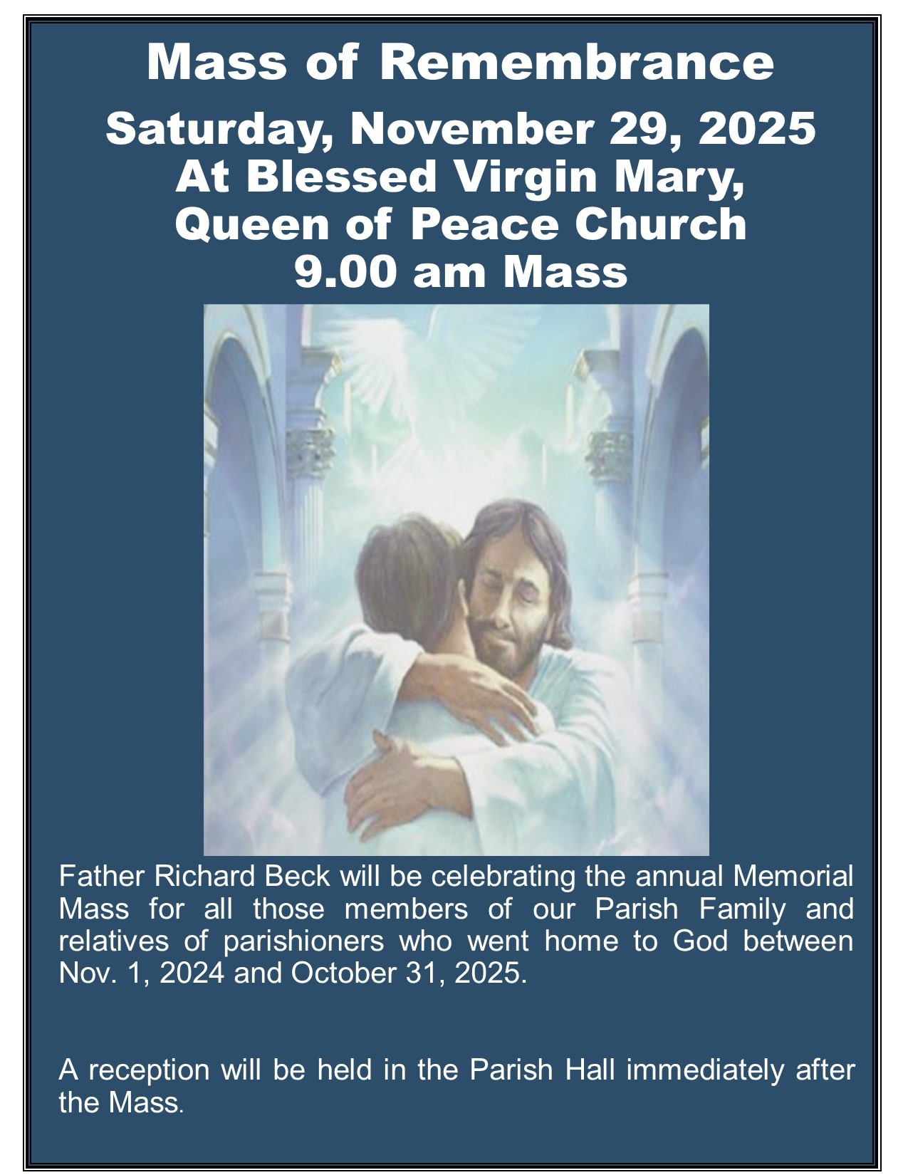 The Parish of Blessed Virgin Mary, Queen of Peace & St. Veronica ...