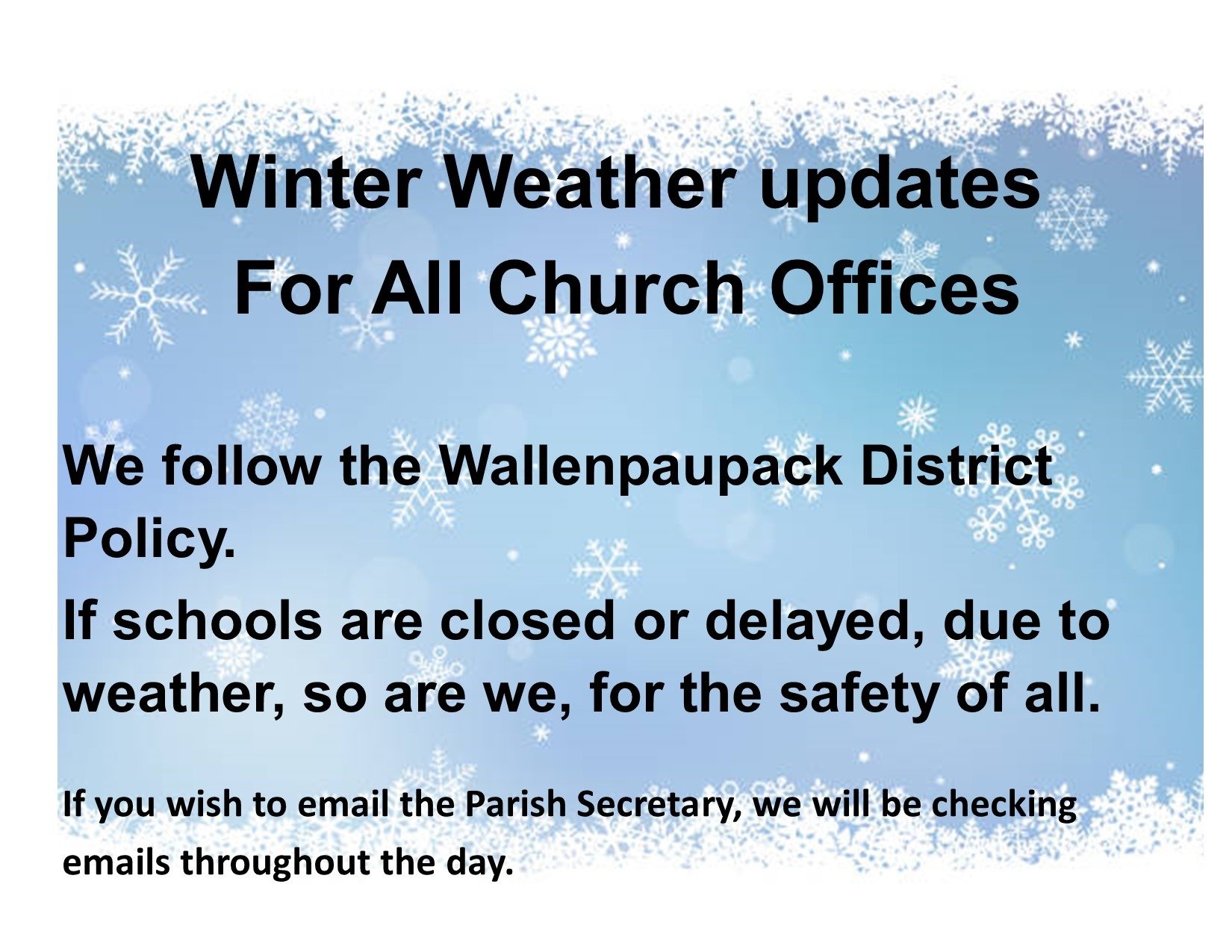 The Parish of Blessed Virgin Mary, Queen of Peace & St. Veronica ...