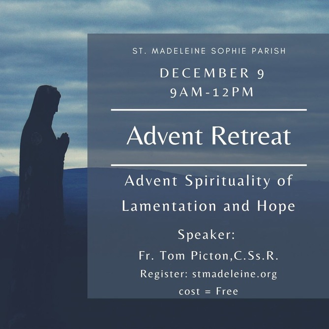 St. Madeleine Sophie Catholic Church | Parish Advent Retreat | Bellevue, WA