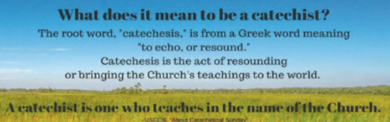 What does it mean to be a catechist? Catechetical Year 2024/2025 - St ...