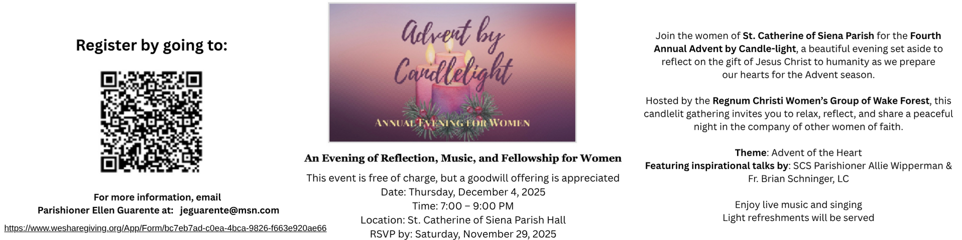 Regnum Christi North Carolina - Raleigh, NC