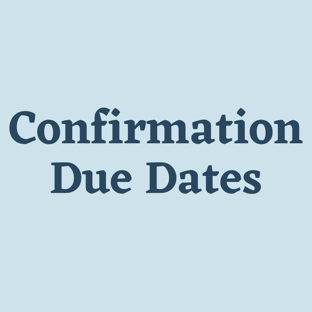 Confirmation - All Saints - Le Mars, IA