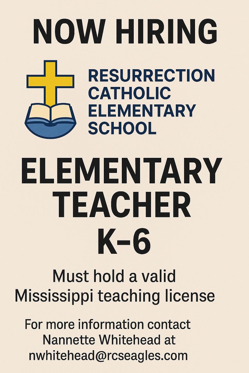 Resurrection Elementary | Catholic Diocese of Biloxi | Biloxi, Mississippi