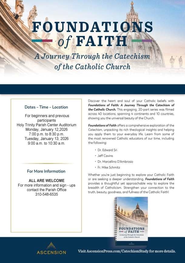 Foundations of Faith - Holy Trinity Parish - San Pedro, CA