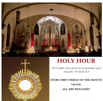 HOLY HOUR / HORA SANTA - Sacred Heart Catholic Church - Los Angeles, CA