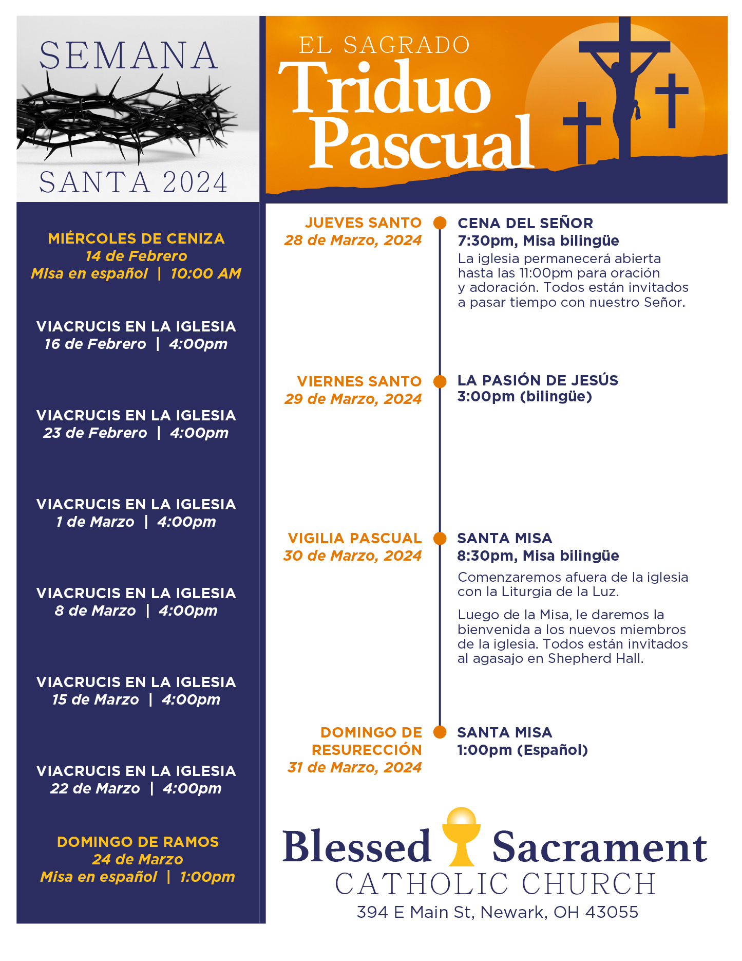 Hispanic Ministry | Blessed Sacrament Catholic Church | Newark, Ohio