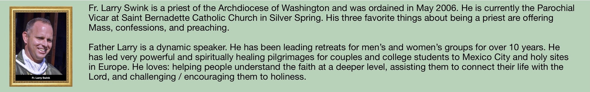 Women's Communion Breakfast - St. Andrew Apostle Catholic Church ...