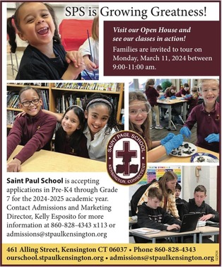 Open House Information | Saint Paul Catholic School | Kensington, CT