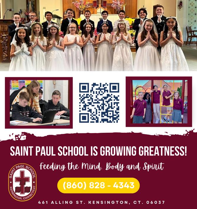 Open House Information | Saint Paul Catholic School | Kensington, CT