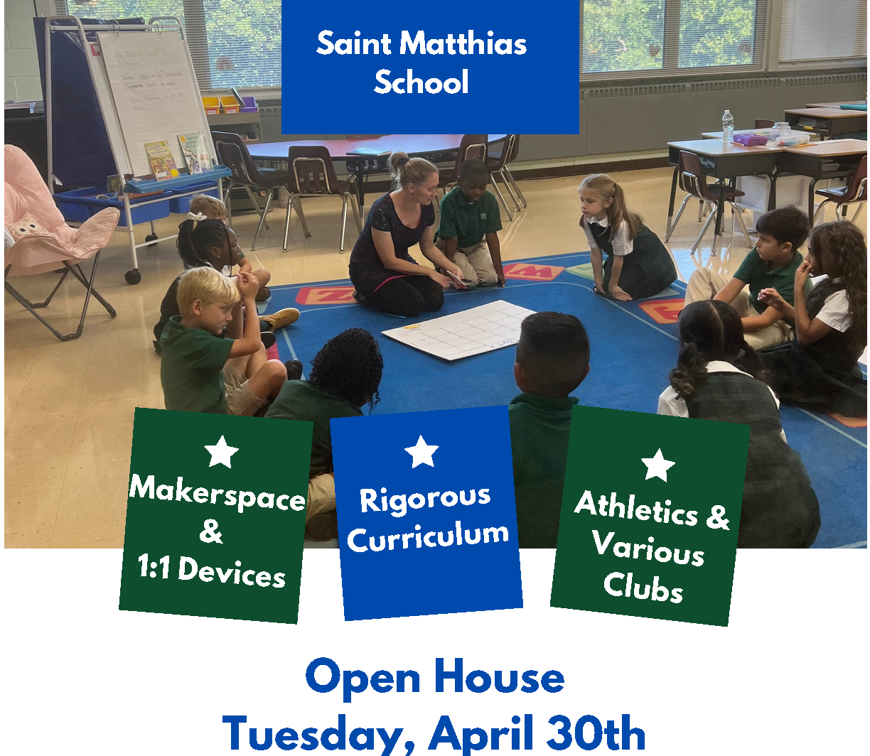admissions - St. Matthias School - Somerset, NJ