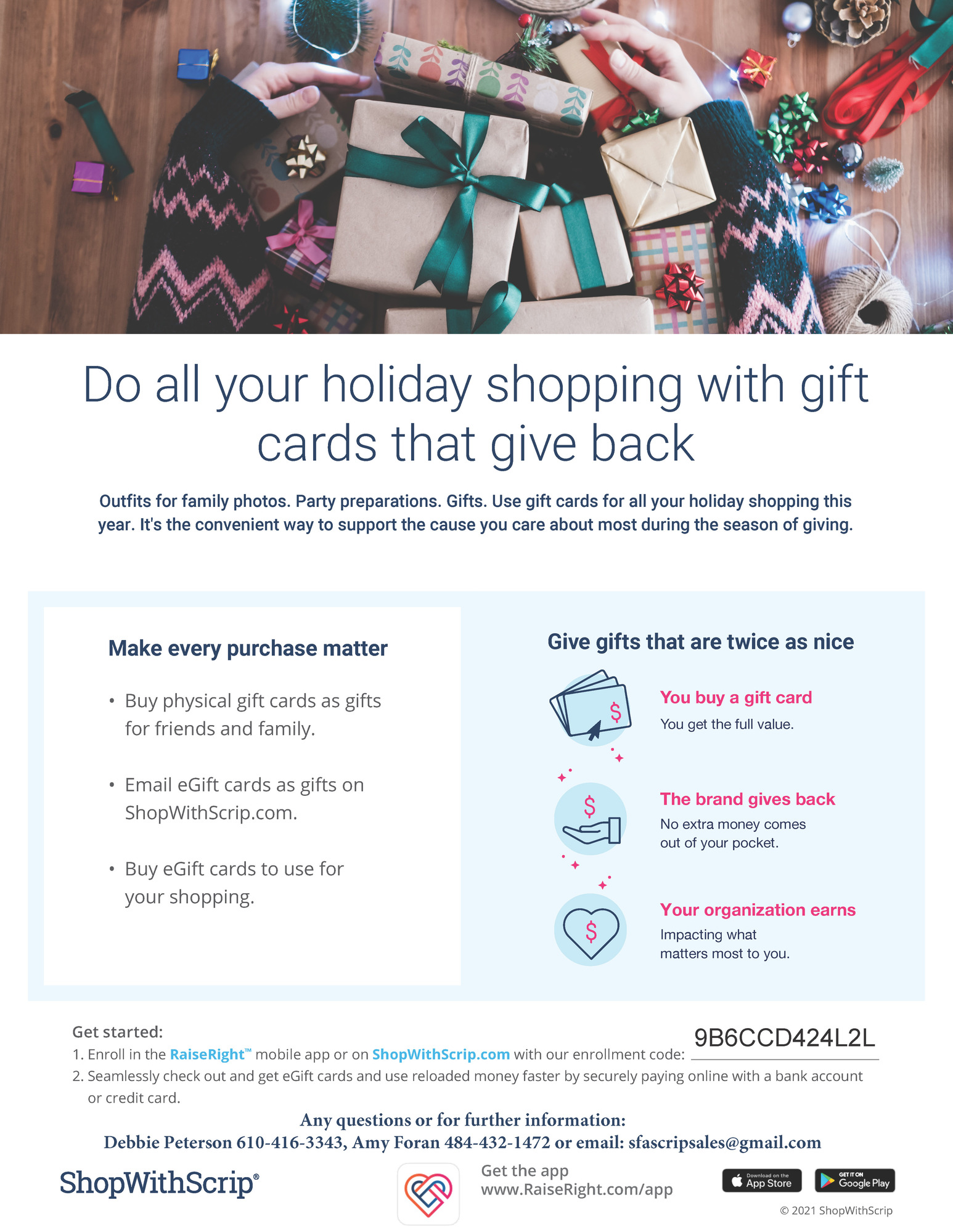 SCRIP - St. Francis of Assisi School - Springfield, PA